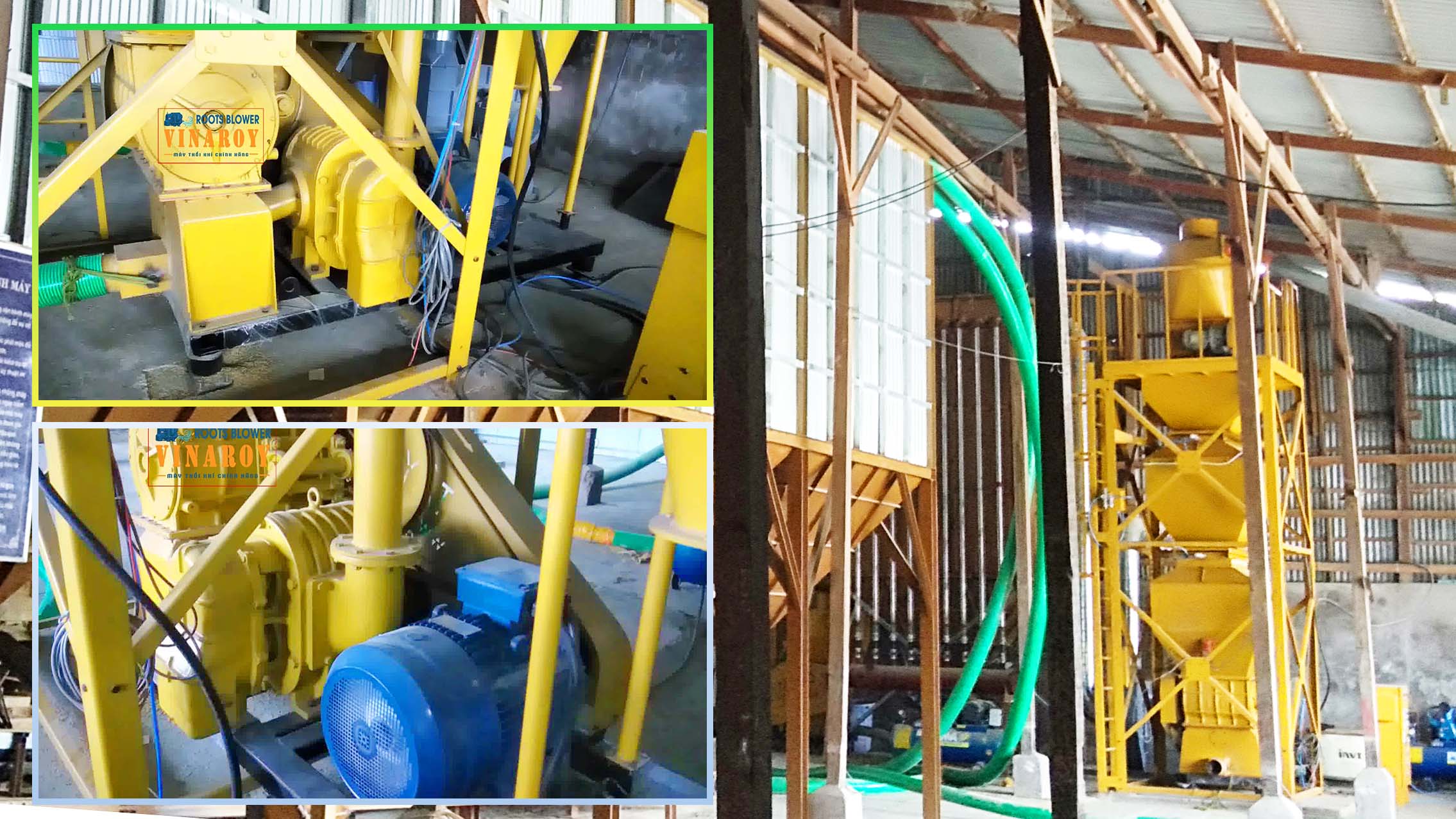 Ứng dụng đầu máy thổi khí Vinaroy FB150: Giải pháp tối ưu cho Máy hút ...