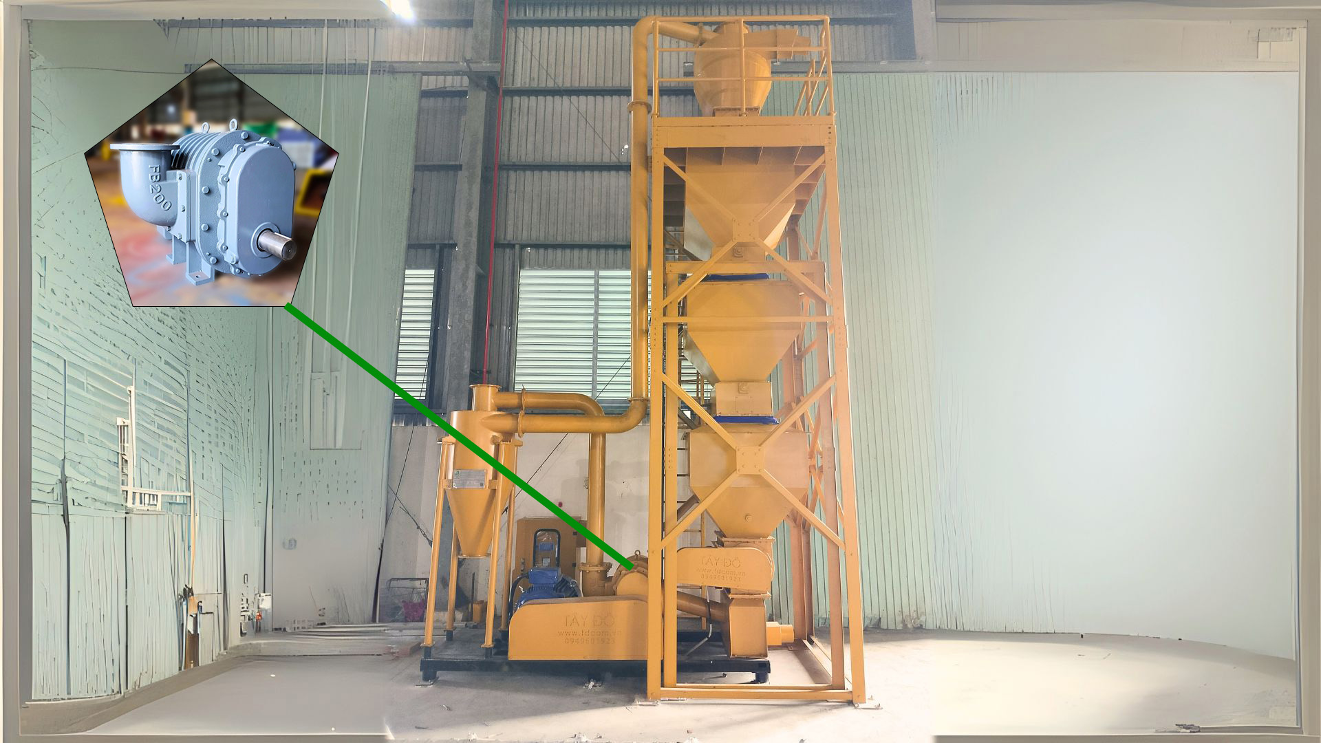 Bơm Thổi Khí Vinaroy FB200: Giải Pháp Tối Ưu Cho Máy Hút Thổi Trấu Cân ...